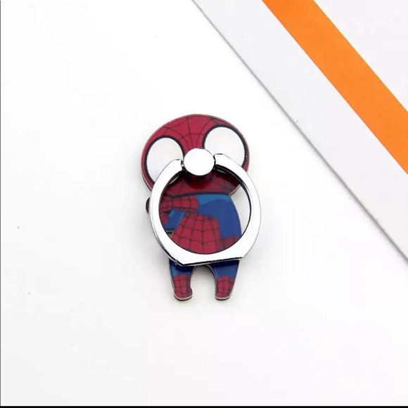 Accessories | New Spiderman Character Finger Phone Holder | Poshmark